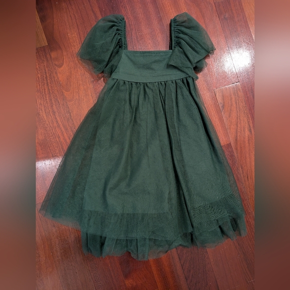 Indie Blue | Dresses | Indie Blue Green Whimsical Tulle Dress 3t | Poshmark